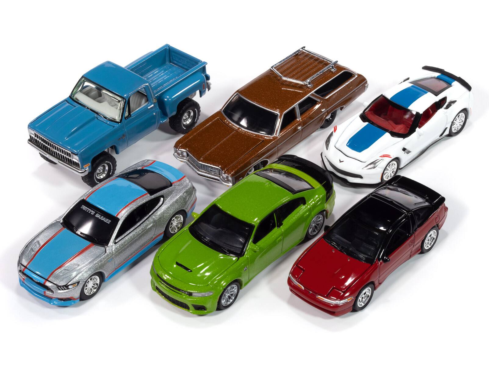 Autoworld Auto World Premium 2024 Set A of 6 pieces Release 3 1/64 ...