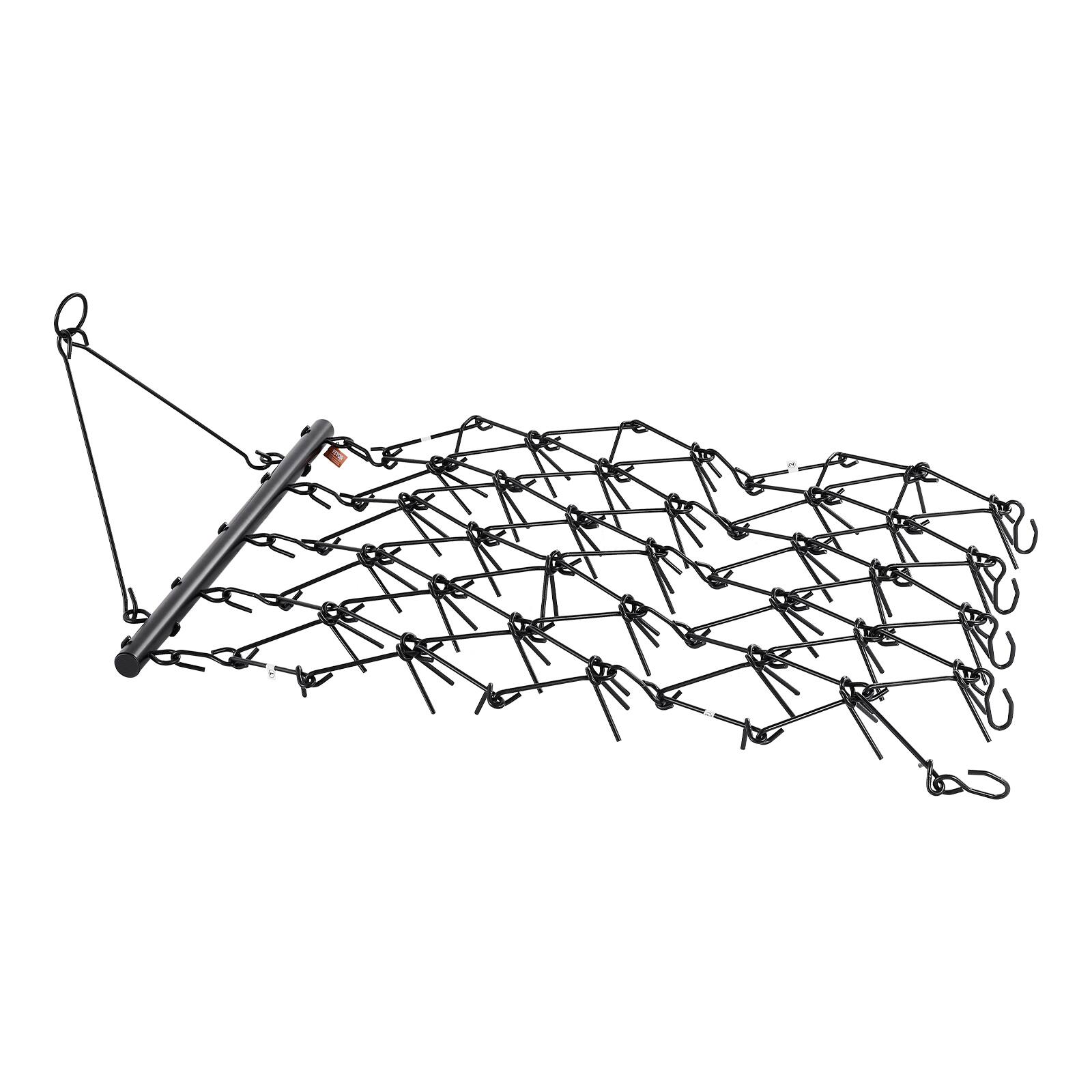 VEVOR Drag Harrow, 4 ft x 5.6 ft Durable Chain Harrow with 80 Sharp ...