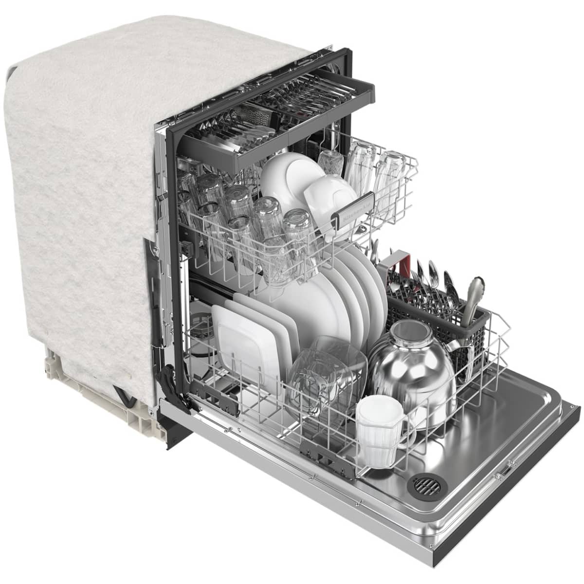 Customer Reviews: KitchenAid 24" Front Control Built-In Dishwasher with ...