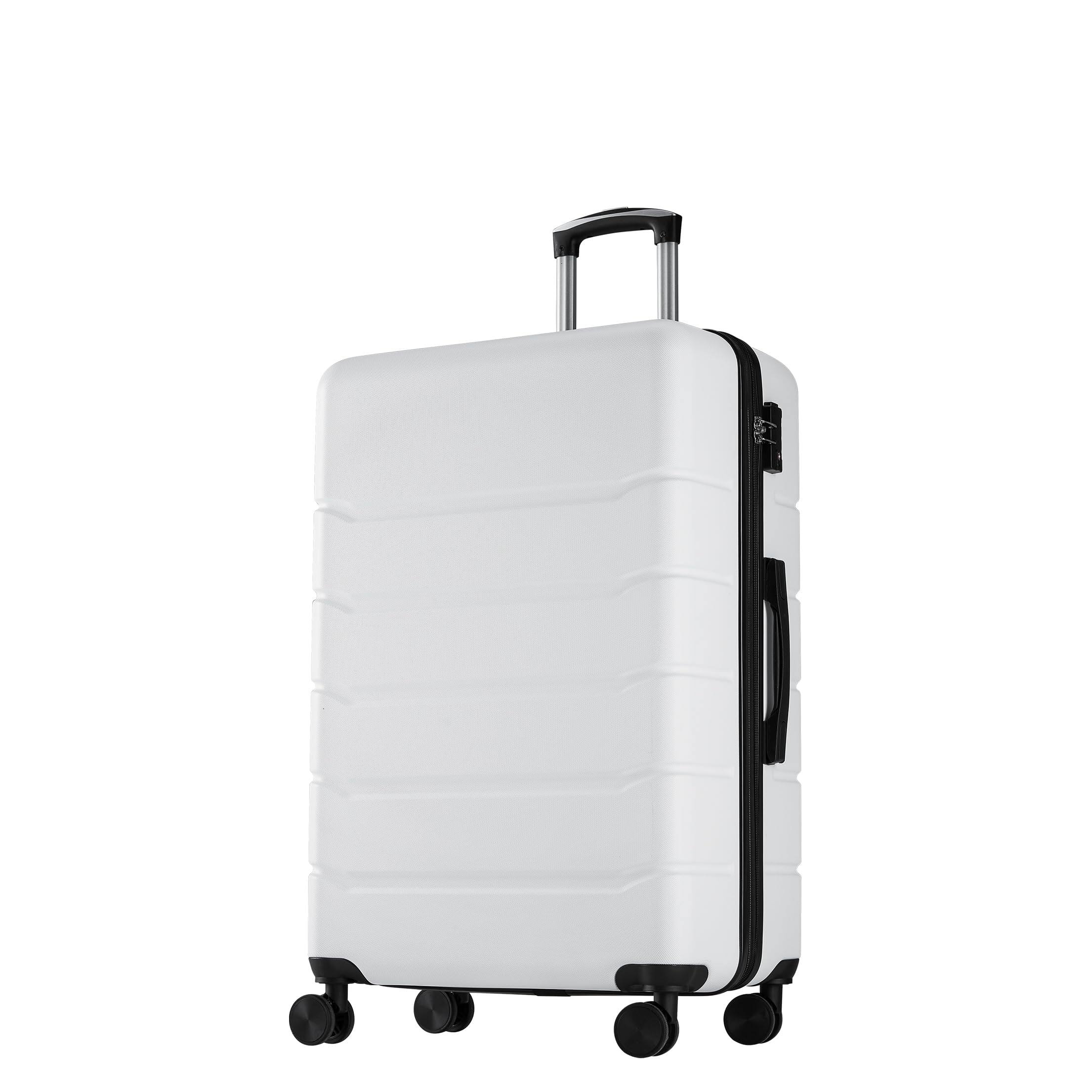 Dapper Styles Luggage Hardside Checked Suitcase smooth effortless ...