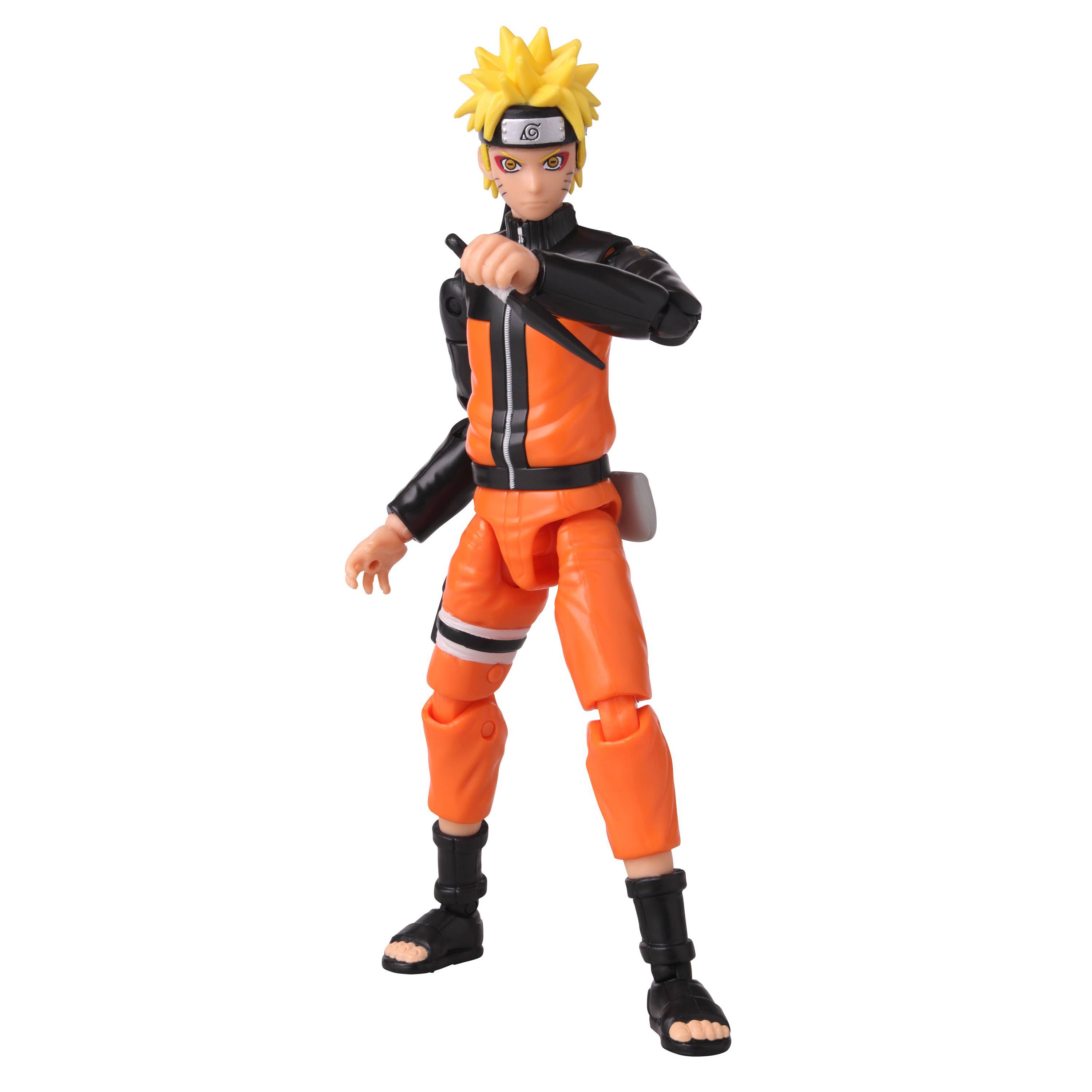 Bandai Anime Heroes Naruto 6.5" Action Figure Uzumaki Naruto Sage Mode ...