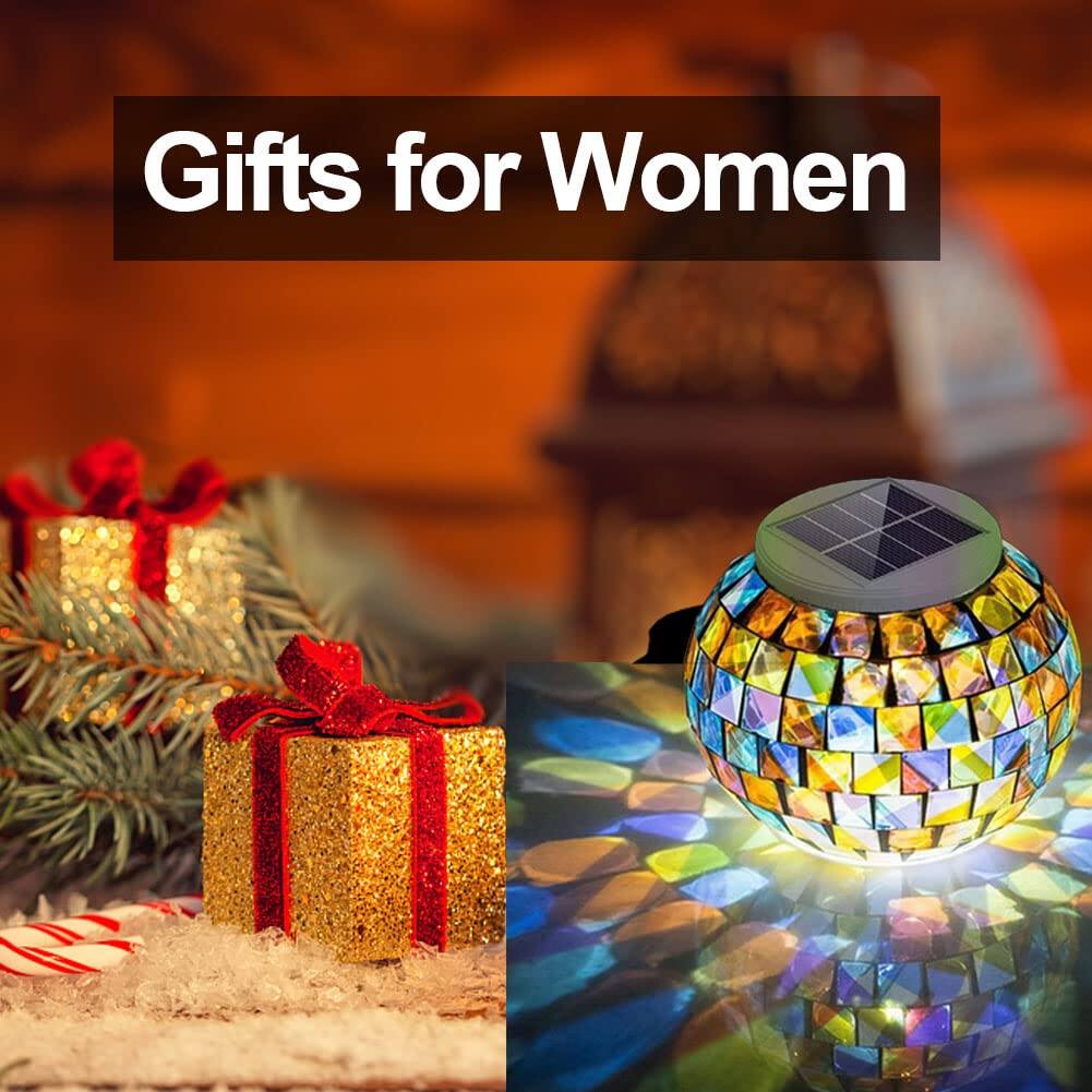 Dazzling Pops Aukora Color Changing Solar Powered Glass Ball Garden ...