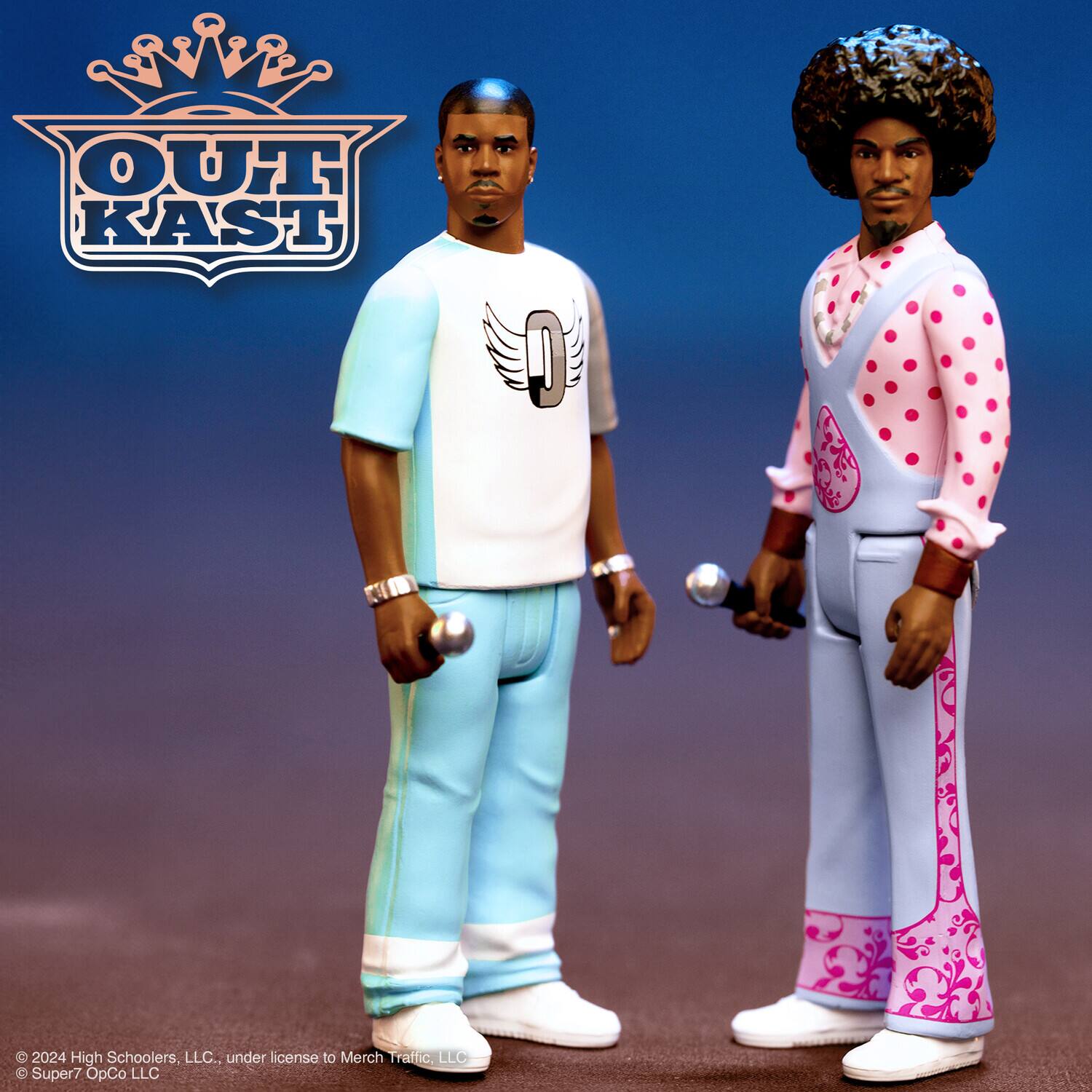 OutKast Super7 OutKast ReAction Figures Wv3 OutKast (Big Boi & Dre Present) Multicolor ...