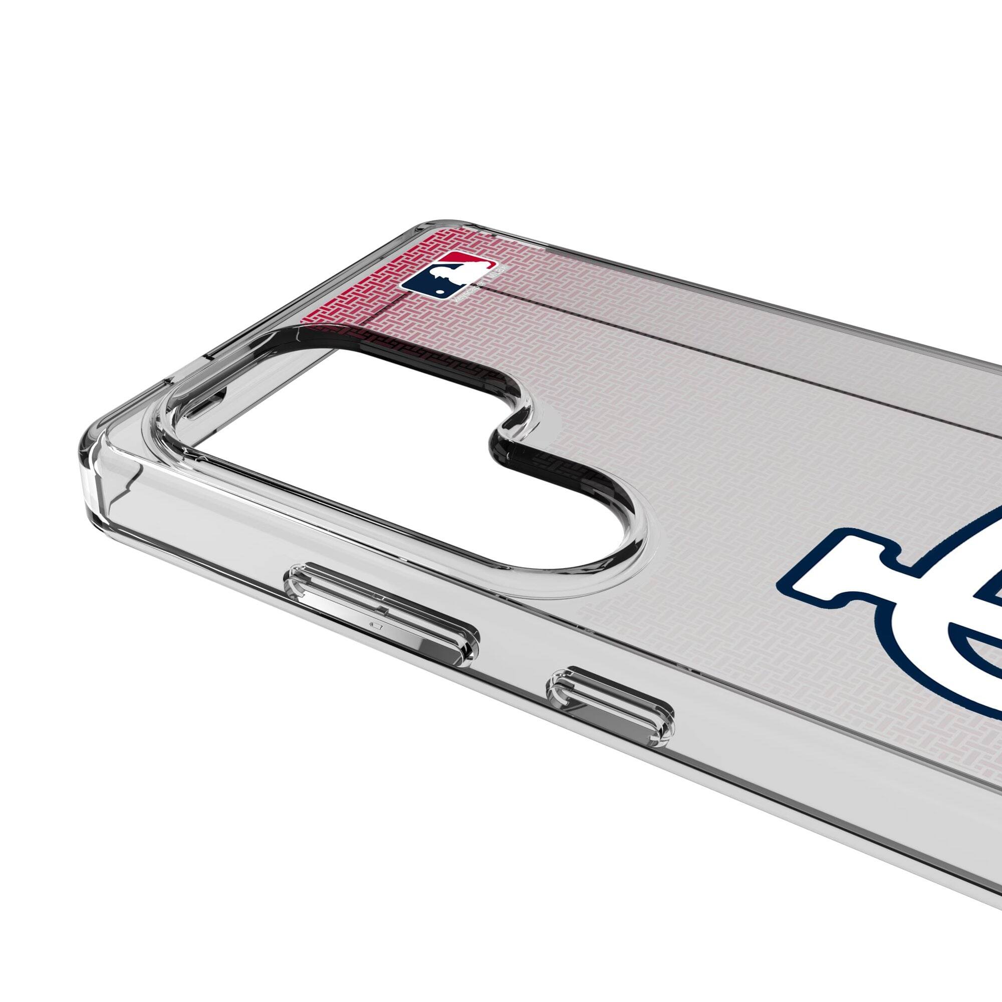 Keyscaper MLB St. Louis Cardinals Linen Logo Galaxy Clear Case S24 ...