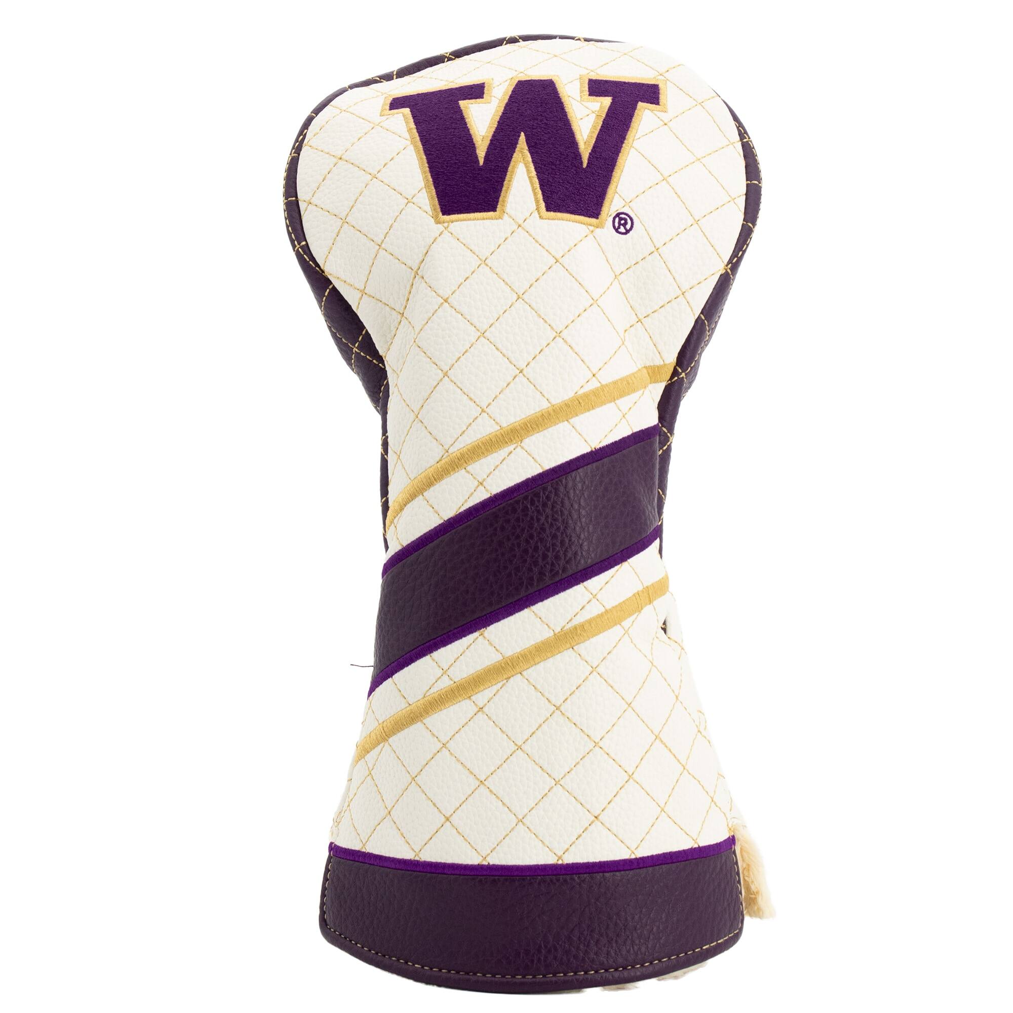 Team Golf Washington Huskies Striped Quilted Driver Headcover ...