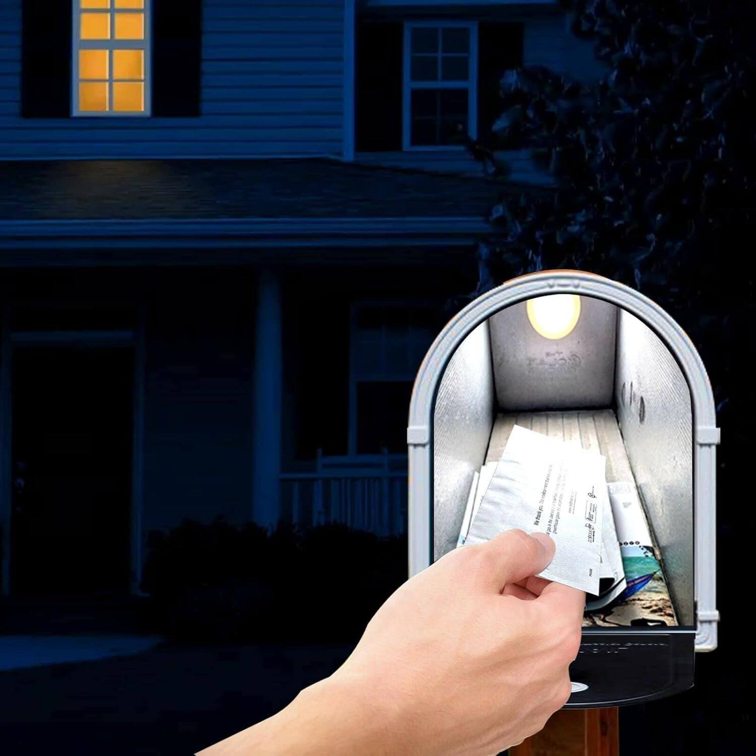 RTMB Motion Sensor LED Mailbox Light, Portable, Magnetic, Night ...