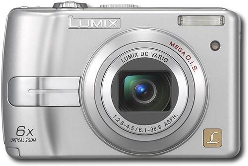 Best Buy: Panasonic Lumix 7.2MP Digital Camera Silver DMC-LZ7S