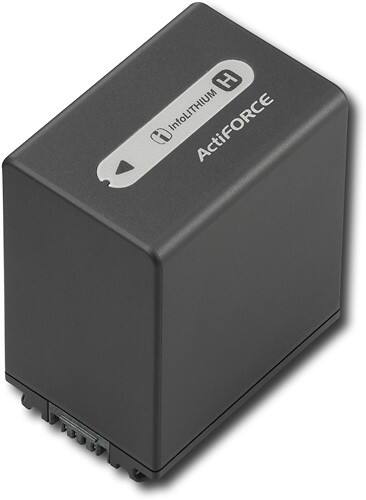 Best Buy: Sony InfoLithium High-Capacity Lithium-Ion Battery NP-FH100