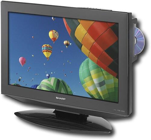 Best Buy: Sharp 26" 720p Widescreen Flat-Panel LCD HDTV/DVD Combo LC ...