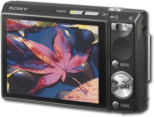 Best Buy: Sony Cyber-shot 8.1MP Digital Camera Black DSC-T100/B