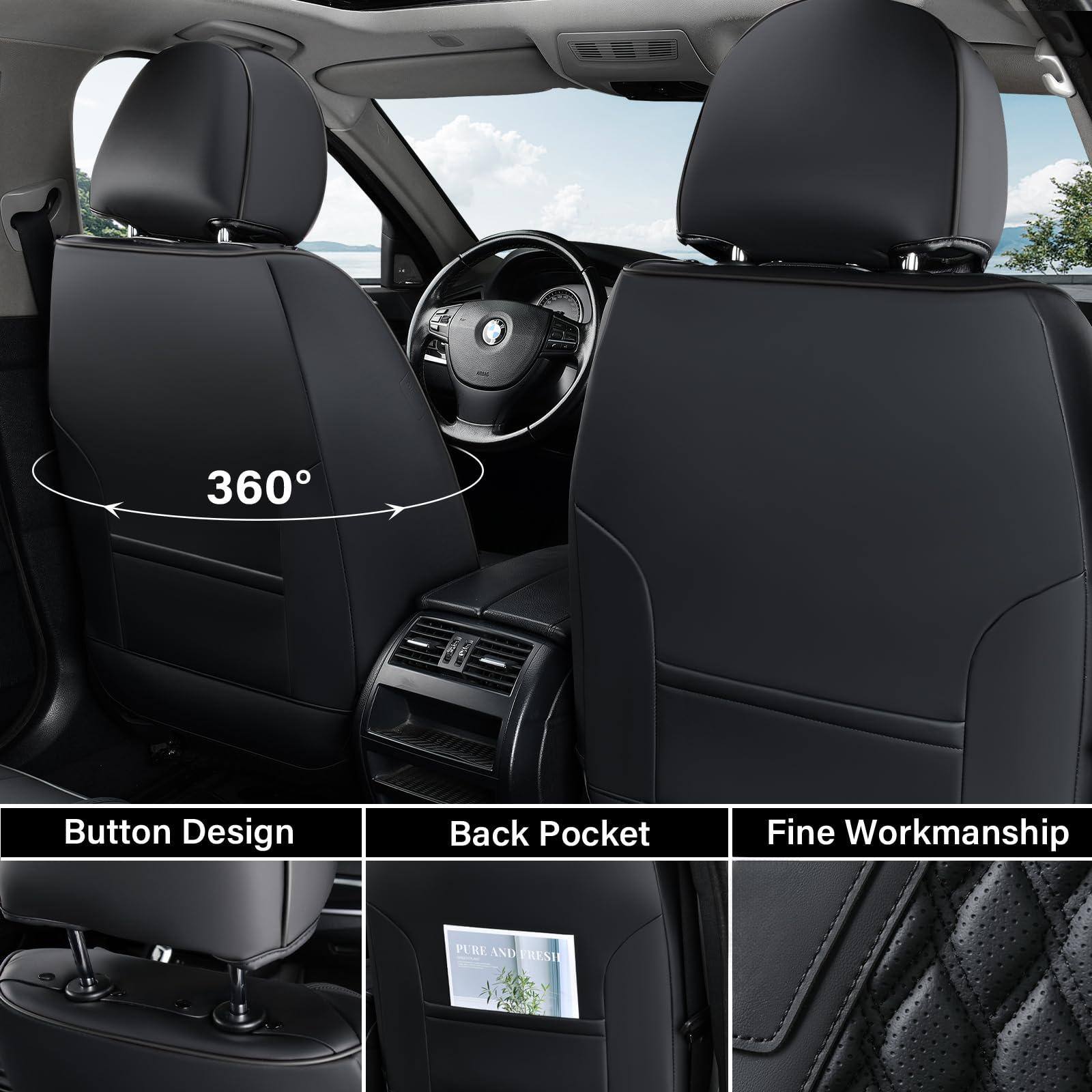 COTTAGE Dog Car Seat Cover For Pets Waterproof Hammock Heavy Duty ...