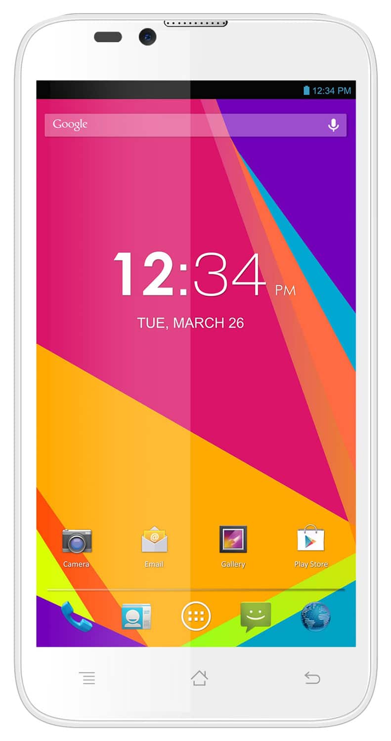 Best Buy: BLU Dash 5.5 D470a 4G Cell Phone (Unlocked) White D470A WHITE