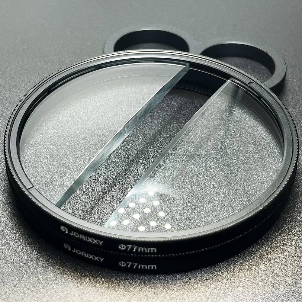 Schertz 77mm Split Diopter Prism Filter for DSLR Photography Effects ...