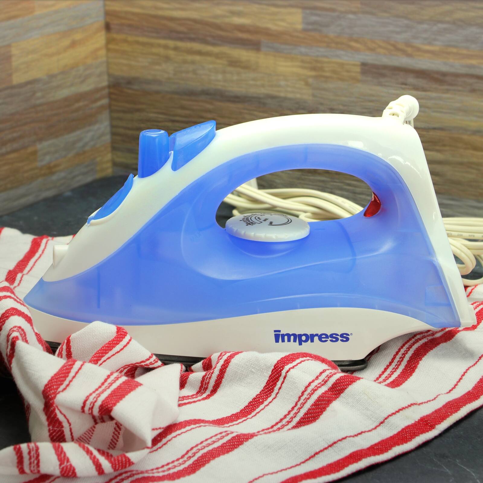 Impress Compact & Lightweight Steam & Dry Iron Blue 31095738M - Best Buy