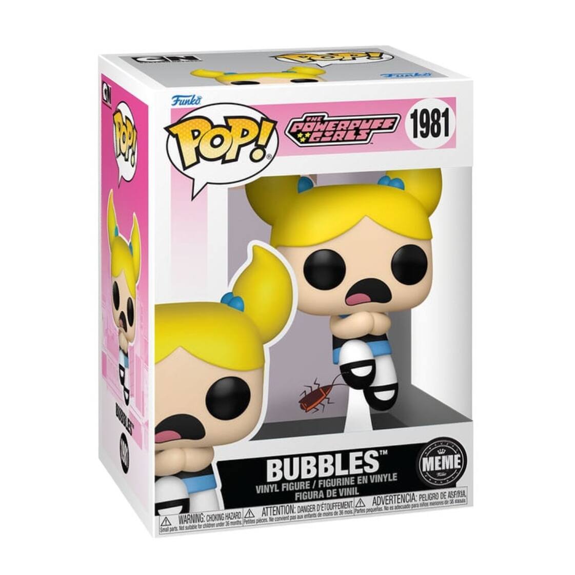 Funko Pop! Powerpuff Girls Bubbles Meme Multicolor FU86242 - Best Buy