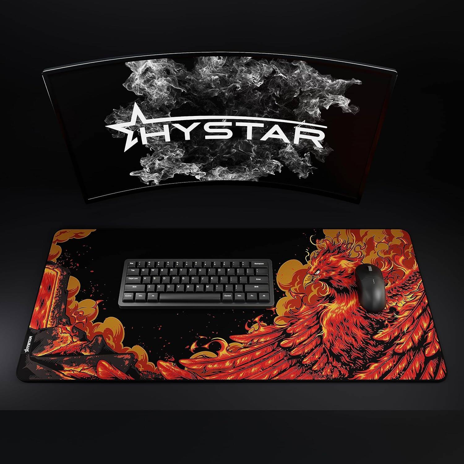 Hystar Extended Gaming Mouse Pad | XXXL 45" x 20" | 5mm Thick ...