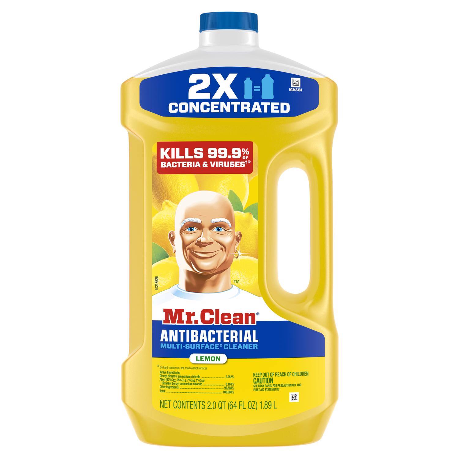 Proctor and Gamble Mr. Clean Lemon Scent Concentrated Multi Surface ...