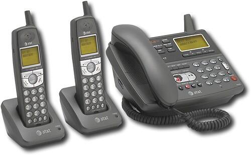 Customer Reviews: AT&T Corded Phone with Digital Answering System and 5 ...