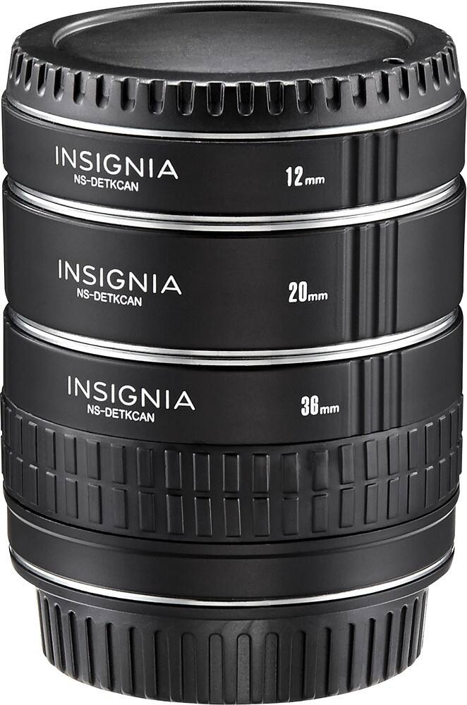 Best Buy: Insignia™ Extension Tube Kit for Canon EOS Lenses NS-DETKCAN