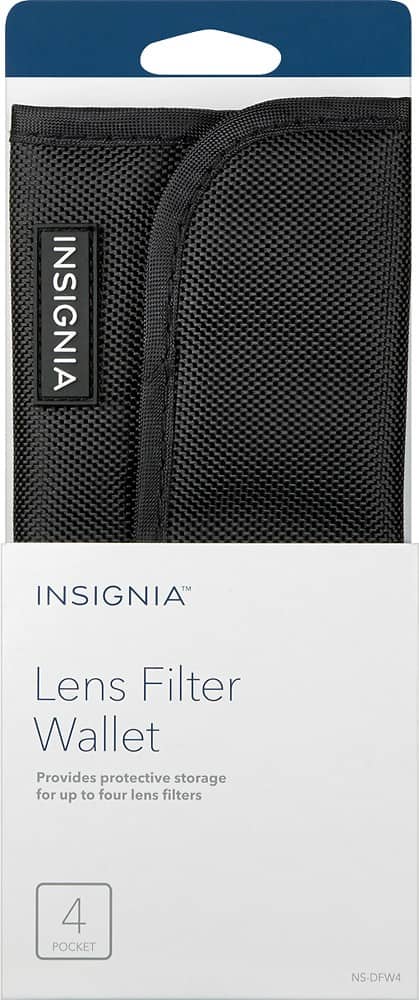 Customer Reviews: Insignia™ 4-Pocket Lens Filter Wallet NS-DFW4 - Best Buy