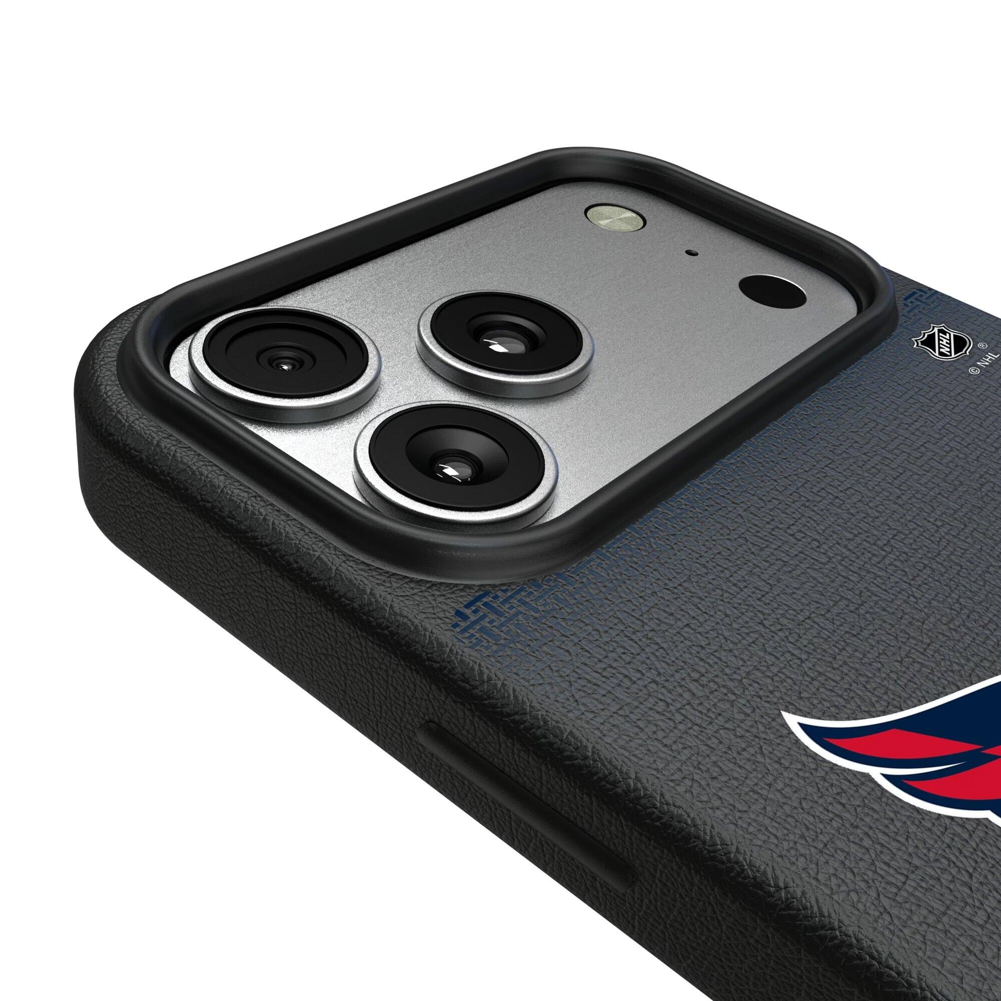 Alt View 2. Keyscaper - Washington Capitals Linen Logo iPhone Magnetic ...