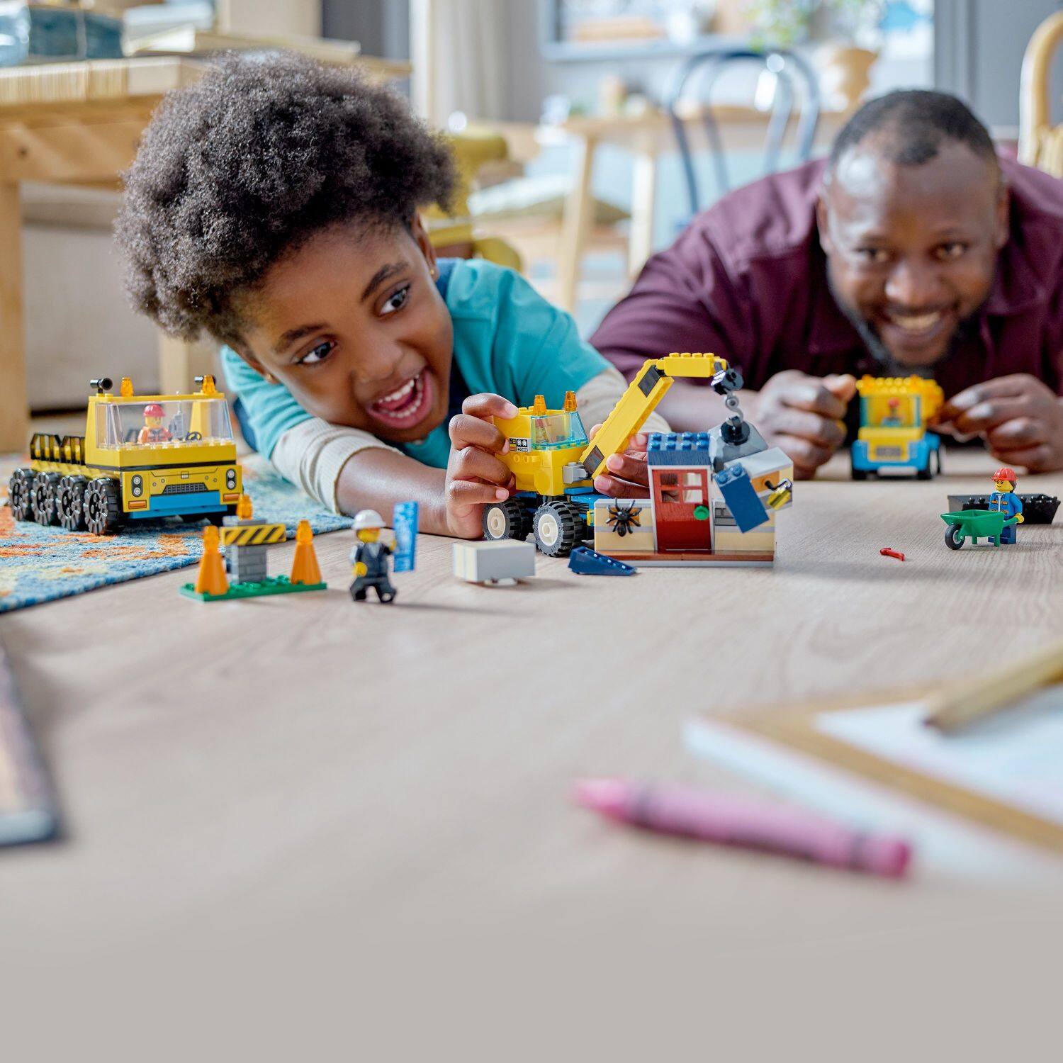 LEGO City Construction Trucks and Wrecking Ball Crane 60391 6425872 ...