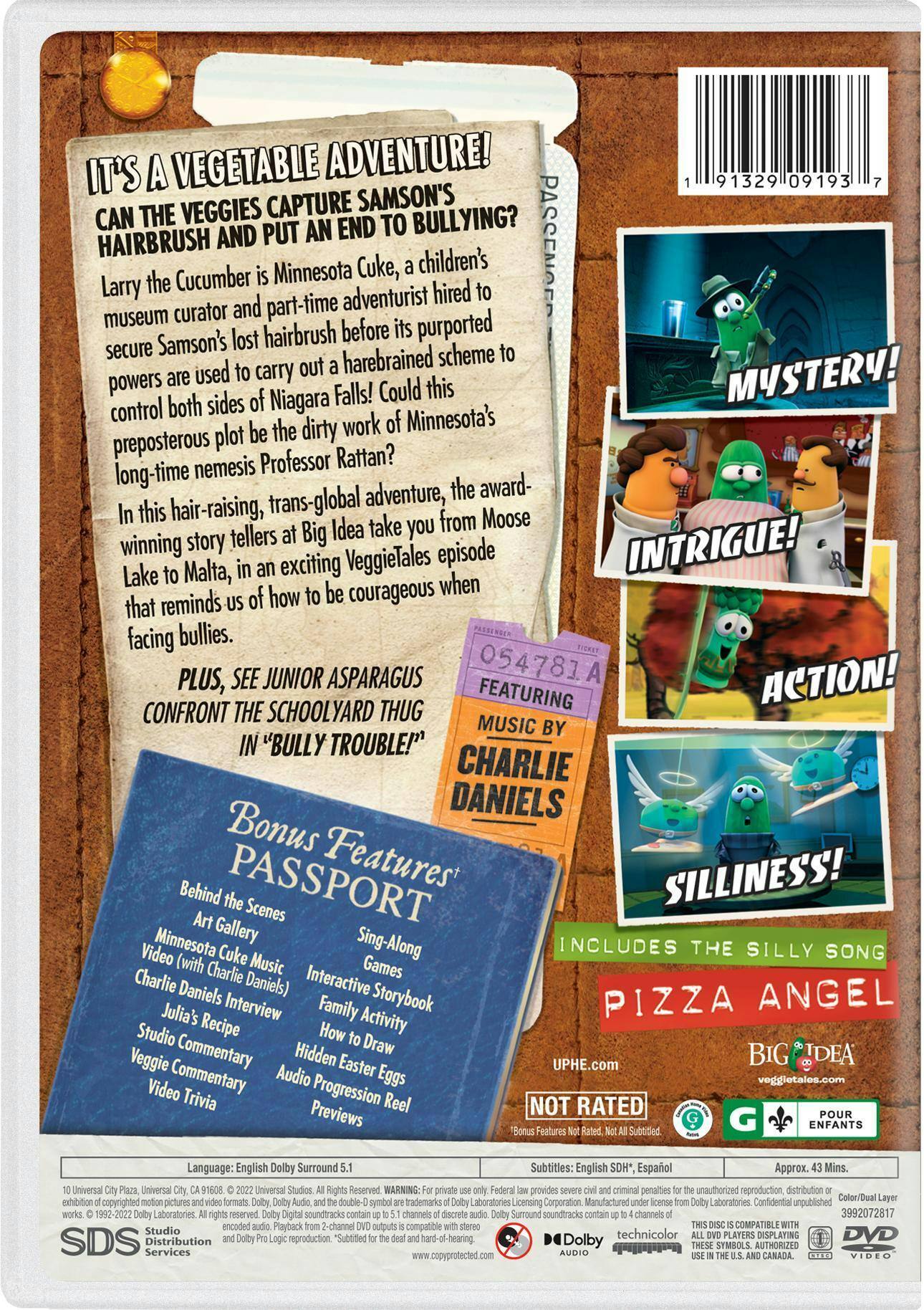 VeggieTales: Minnesota Cuke and the Search for Samson's Hairbrush [DVD ...