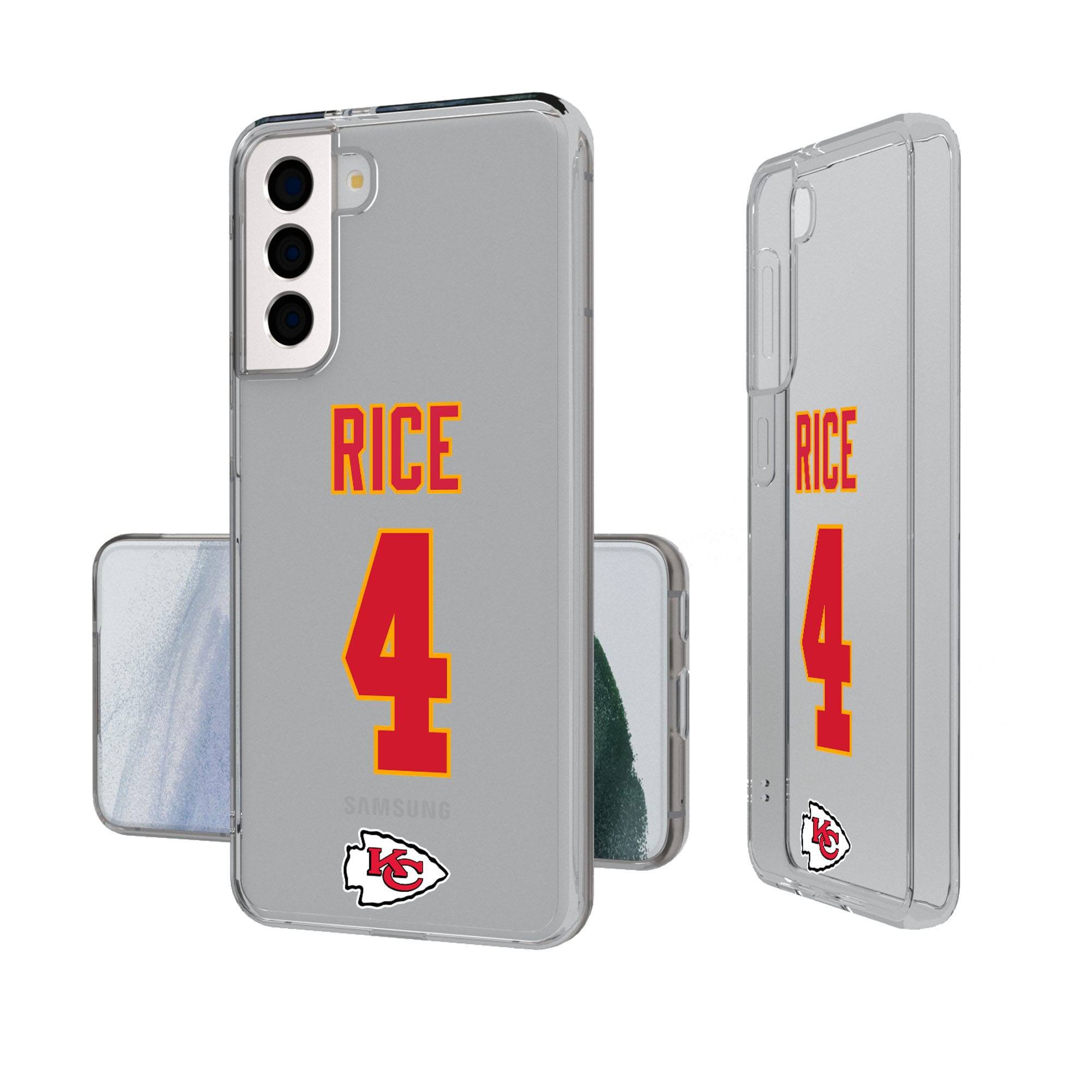 Keyscaper NFL Rashee Rice Kansas City Chiefs Galaxy Clear Case S24 ...