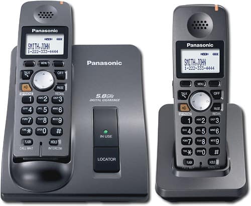 Best Buy: Panasonic 5.8GHz Expandable Cordless Phone KX-TG6022B