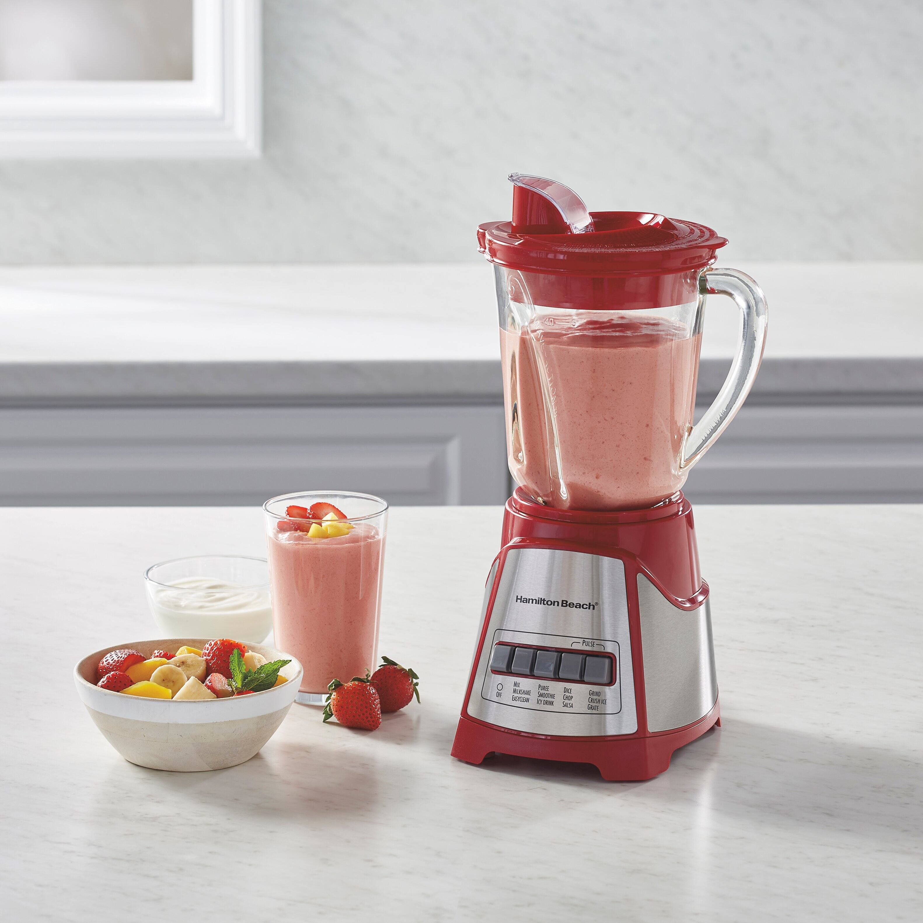 Hamilton Beach Power Elite Multi Function Blender Red 58147/58147R ...
