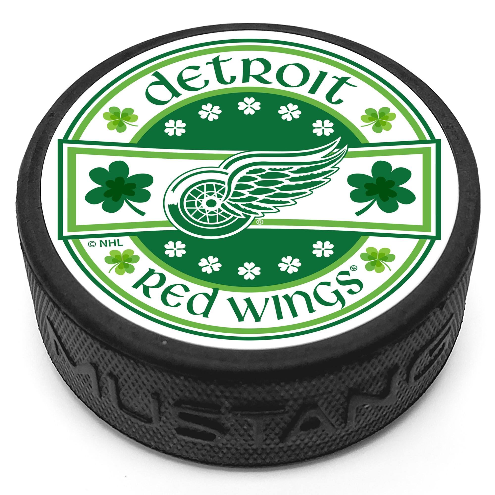 Mustang Drinkware Detroit Red Wings St. Patrick's Day Puck Multicolor ...