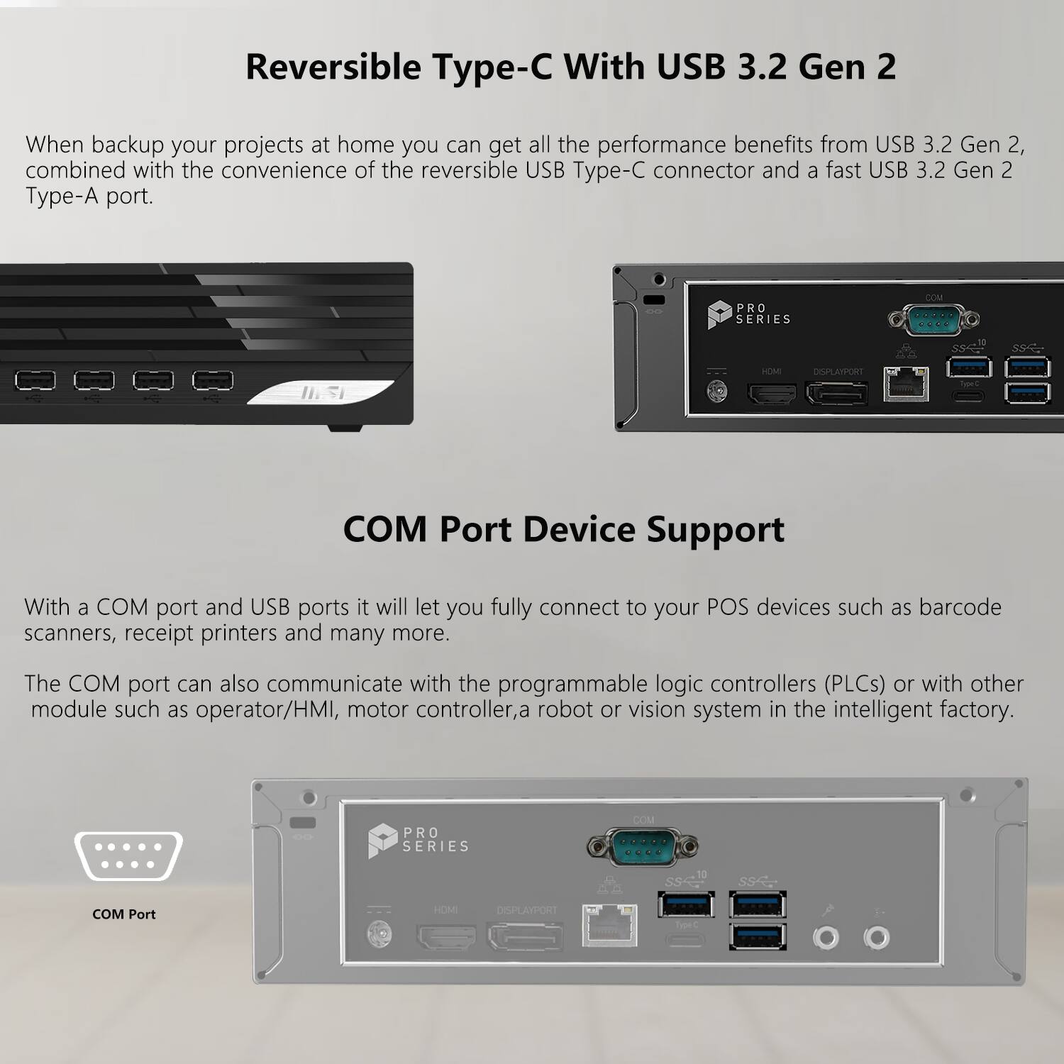 MSI PRO DP21 Business Desktop Intel Core i3 13100 with 16GB RAM – 256GB ...