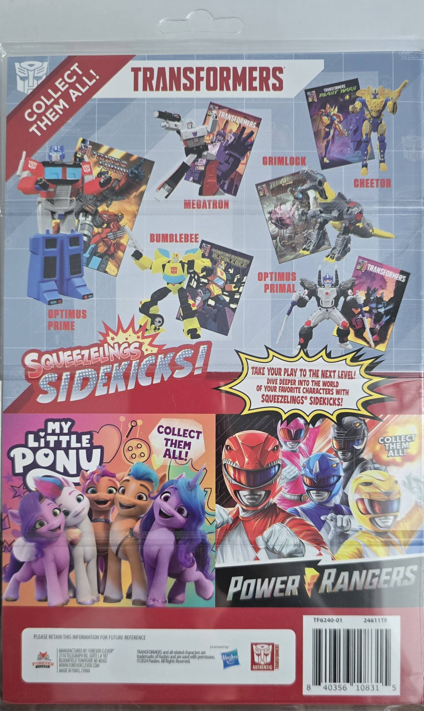 Transformers Optimus Prime Sidekicks! Squeezelings - Best Buy