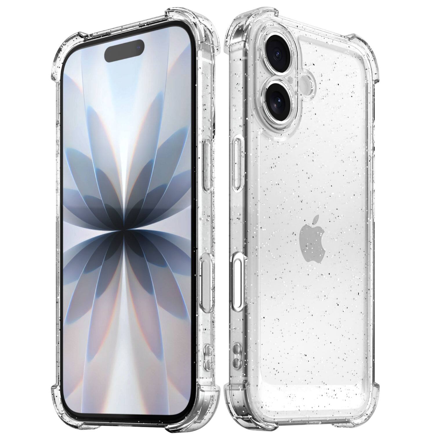 Vena For Apple iPhone 17 Case Glitter, Bump Resistant Glitter Back Cover, Drop Protection Slim ...