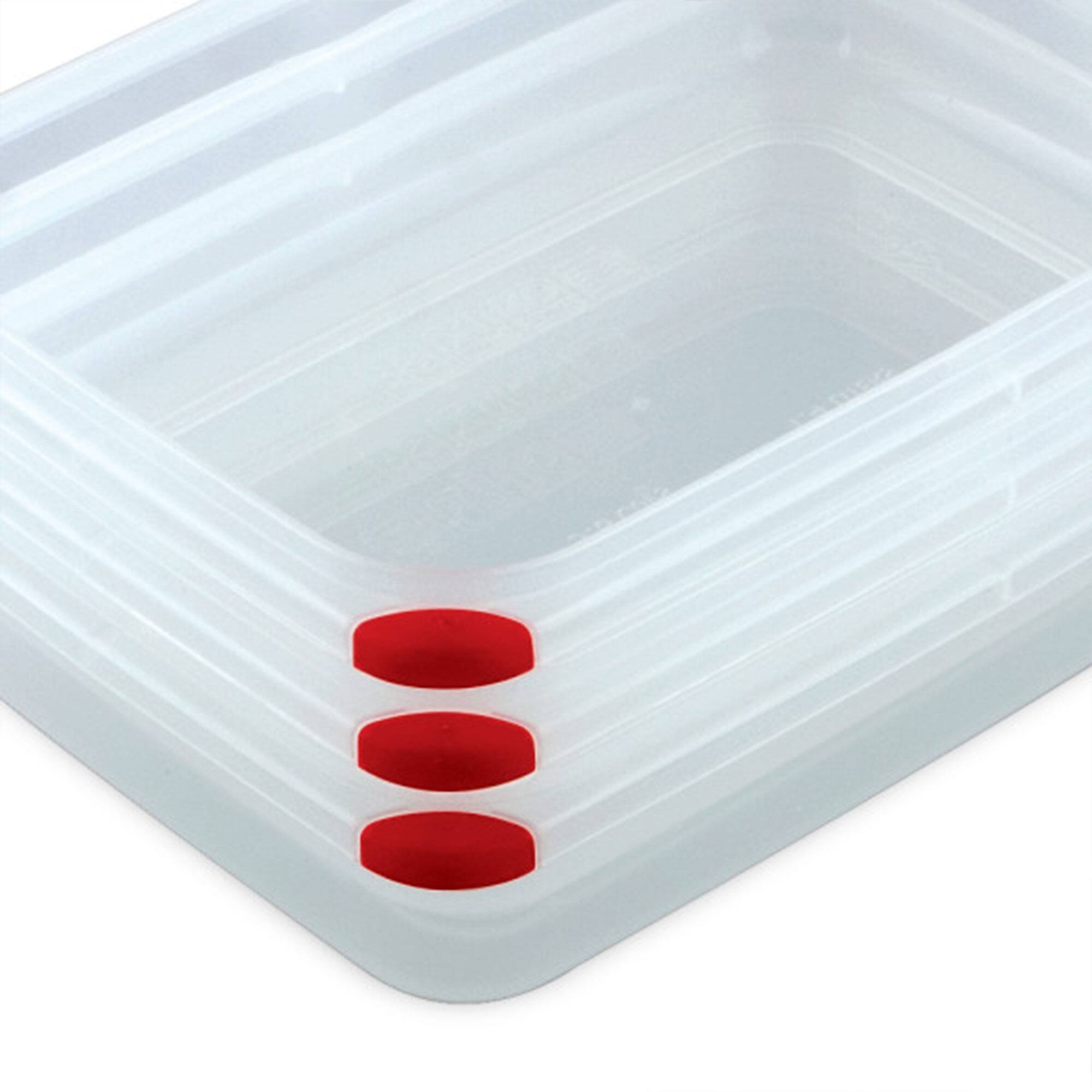 Sterilite 03426604 16.0 Cup Rectangle UltraSeal Food Storage Container ...