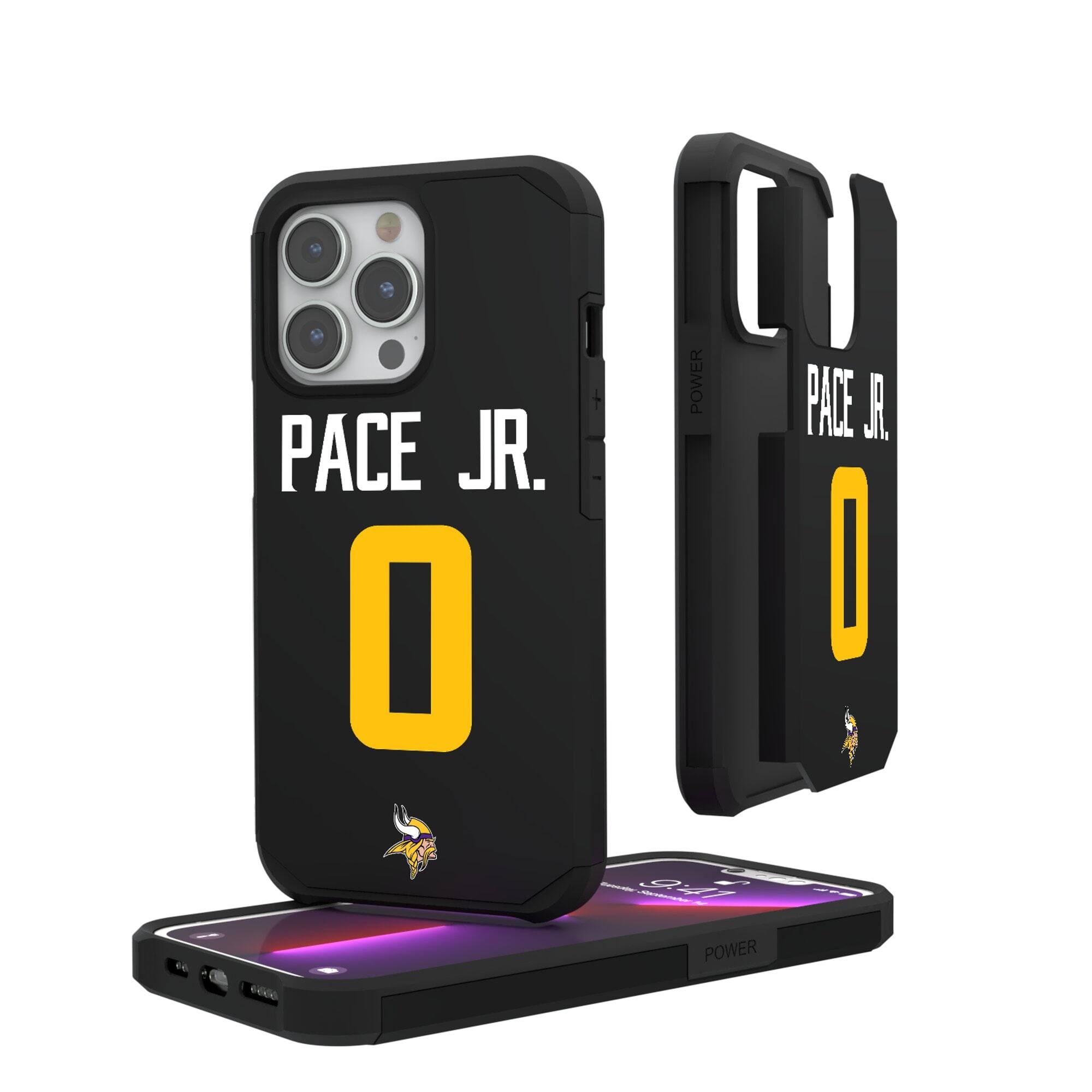Keyscaper NFL Ivan Pace Jr Minnesota Vikings iPhone Rugged Case 14 Plus ...