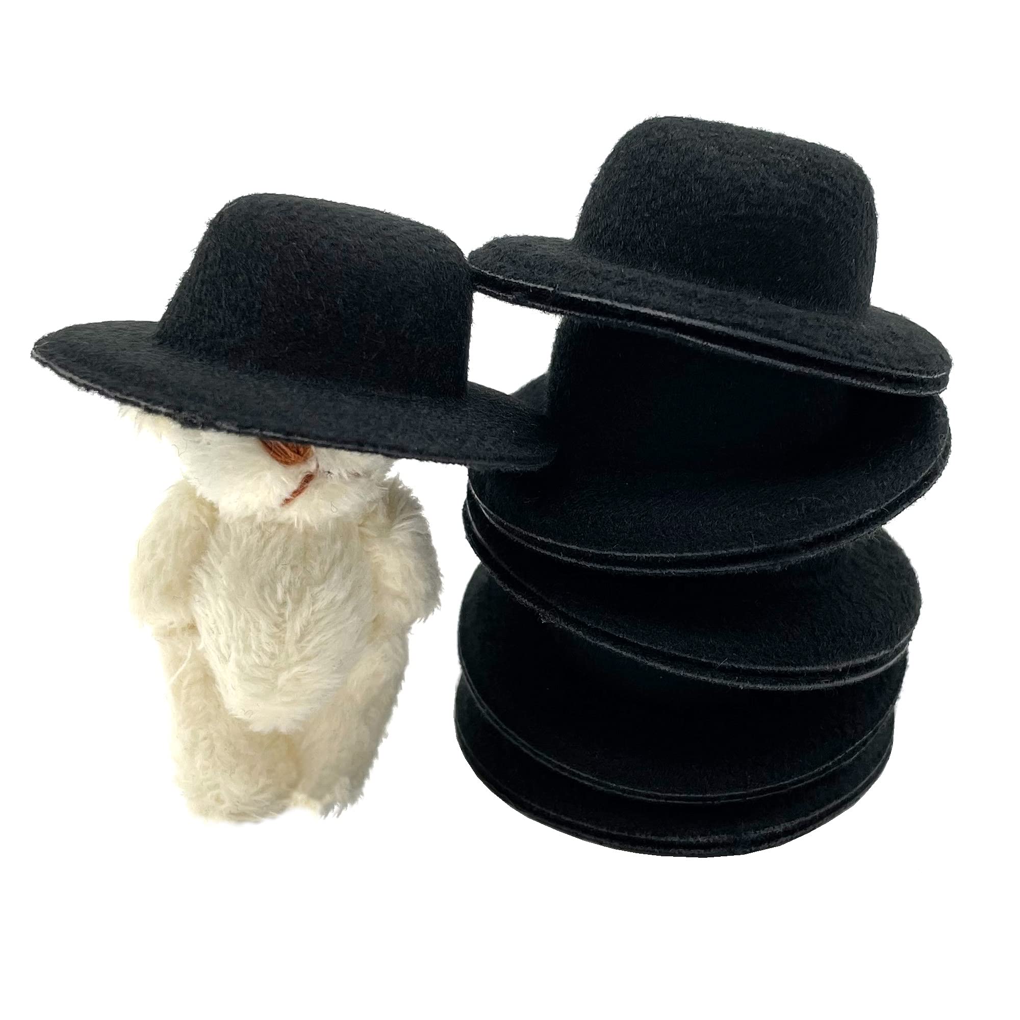 Paradigms Interiors Asfung 20 Mini Felt Top Hats Miniature Hat For Art ...