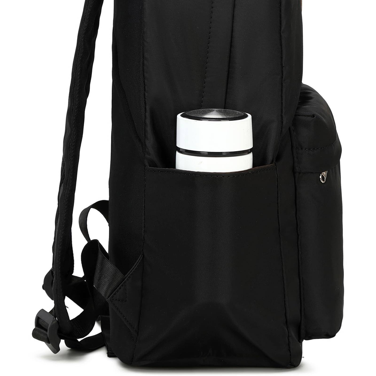 Cozy Serene Black Backpack For School Kids' Backpacks Lightweight Bag ...