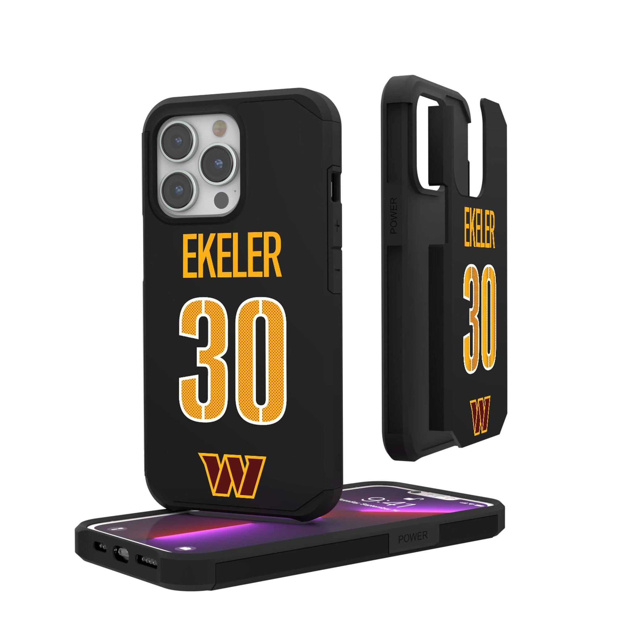 Keyscaper NFL Austin Ekeler Washington Commanders iPhone Rugged Case 16 ...