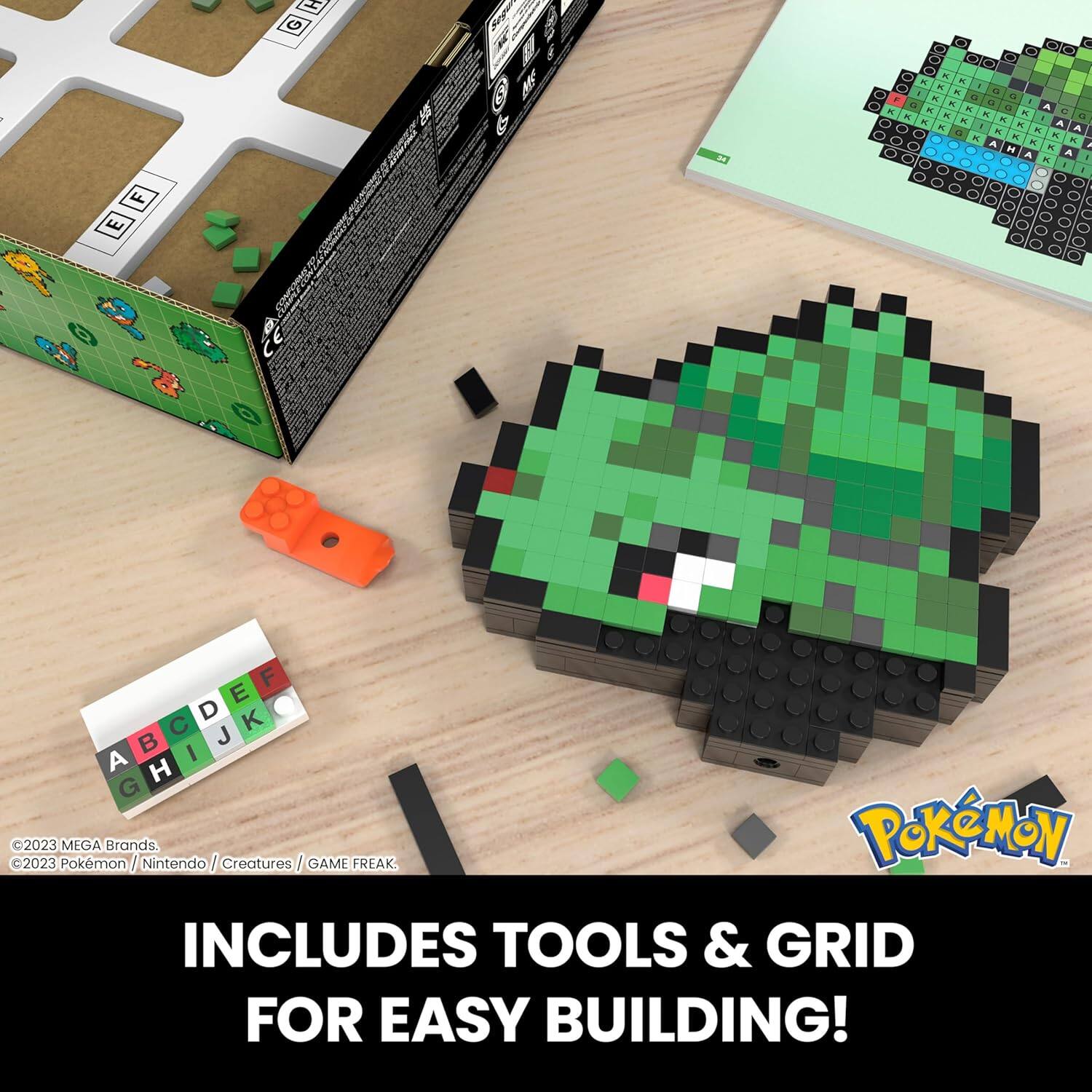 MEGA MEGA: Pokemon [Pixel Art Bulbasaur] - Best Buy