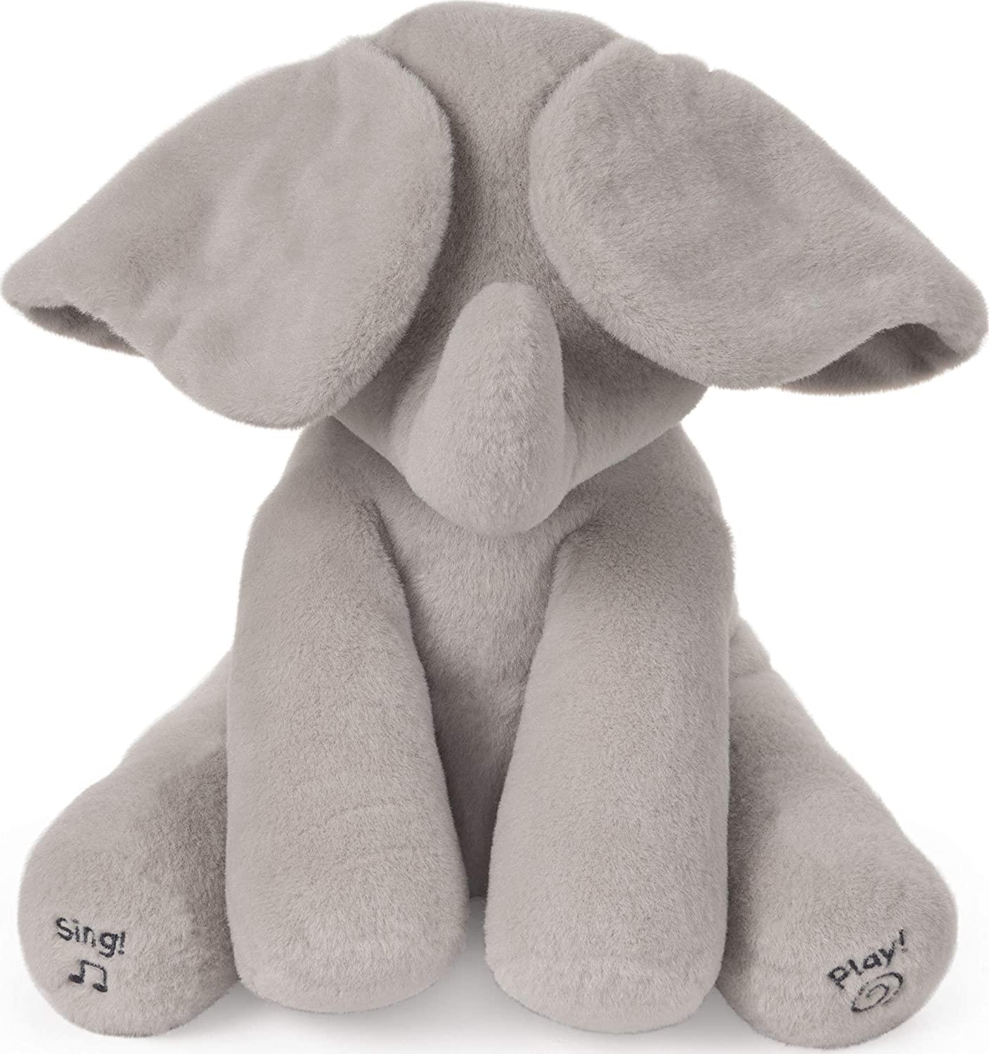 Gund Flappy Animated Elephant 12 Inch Plush Gray 6049314 - Best Buy