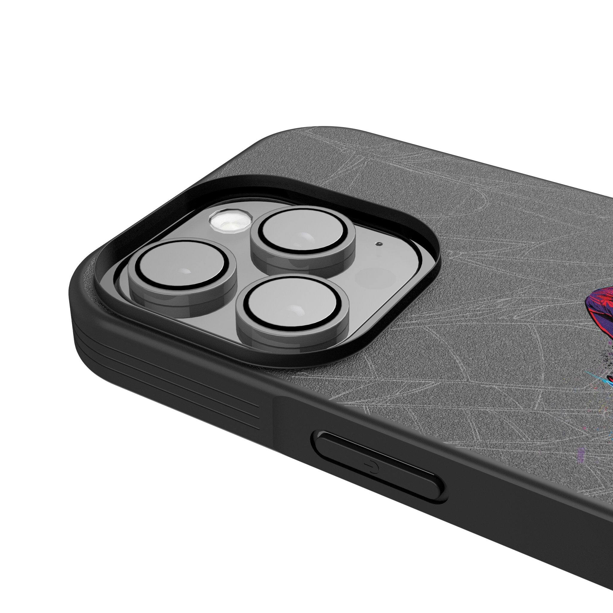 Keyscaper Marvel Badge Bump Phone Case Apple iPhone 14 Pro Max Miles ...