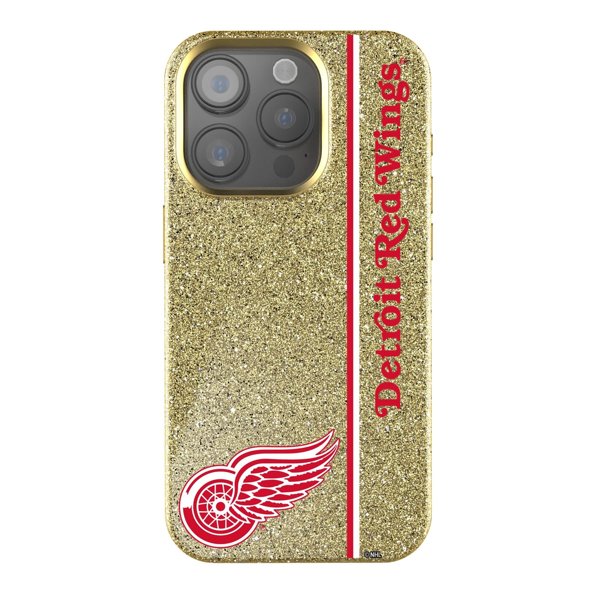 Wings Keyscaper - NHL - Detroit Red Sidebar Bling iPhone - 16 Pro ...