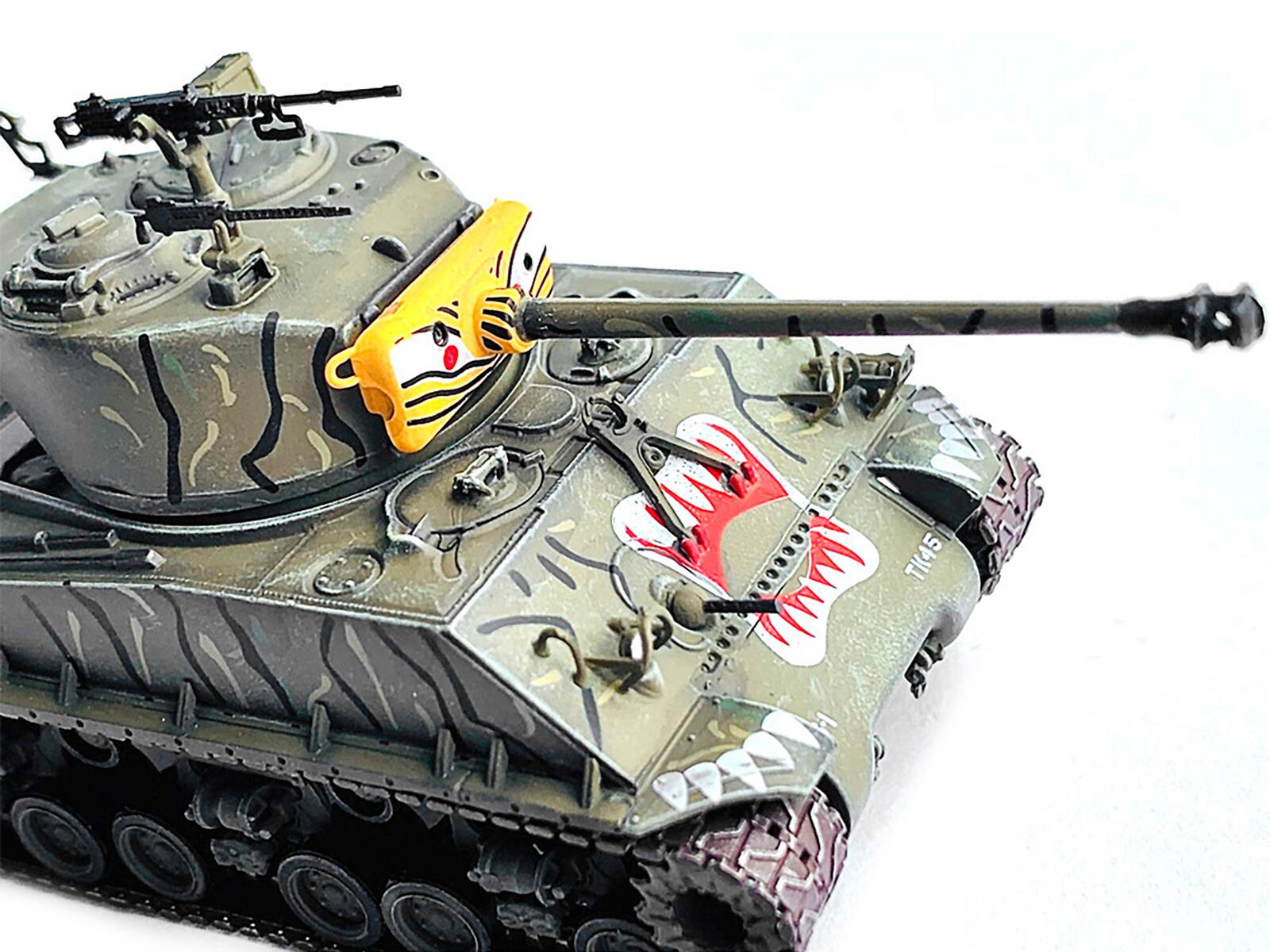 Dragon Models United States M4A3E8 Sherman Tiger Face Tank 24th ...