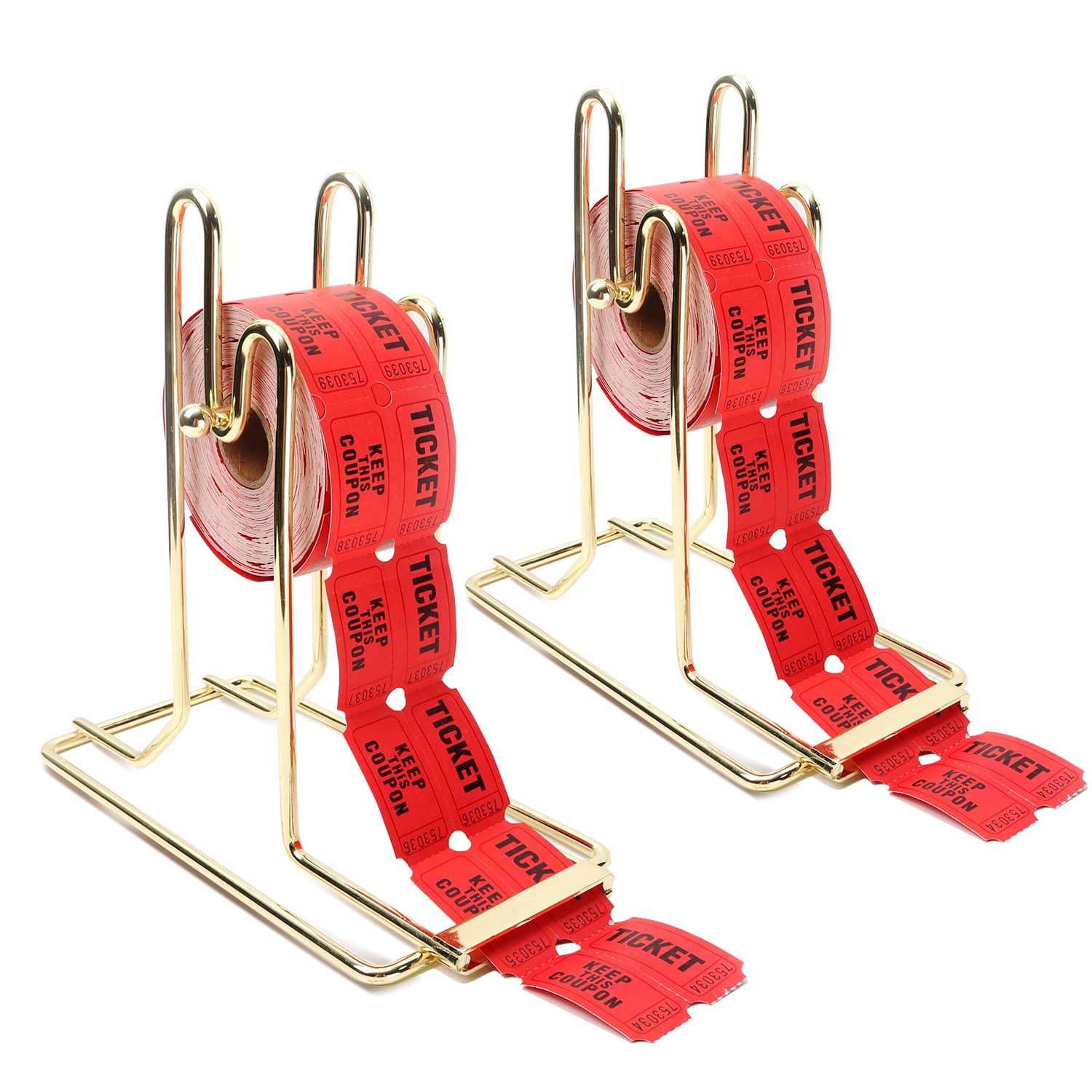 GSE Games & Sports Expert - Brass Raffle Ticket Dispenser for Single or ...