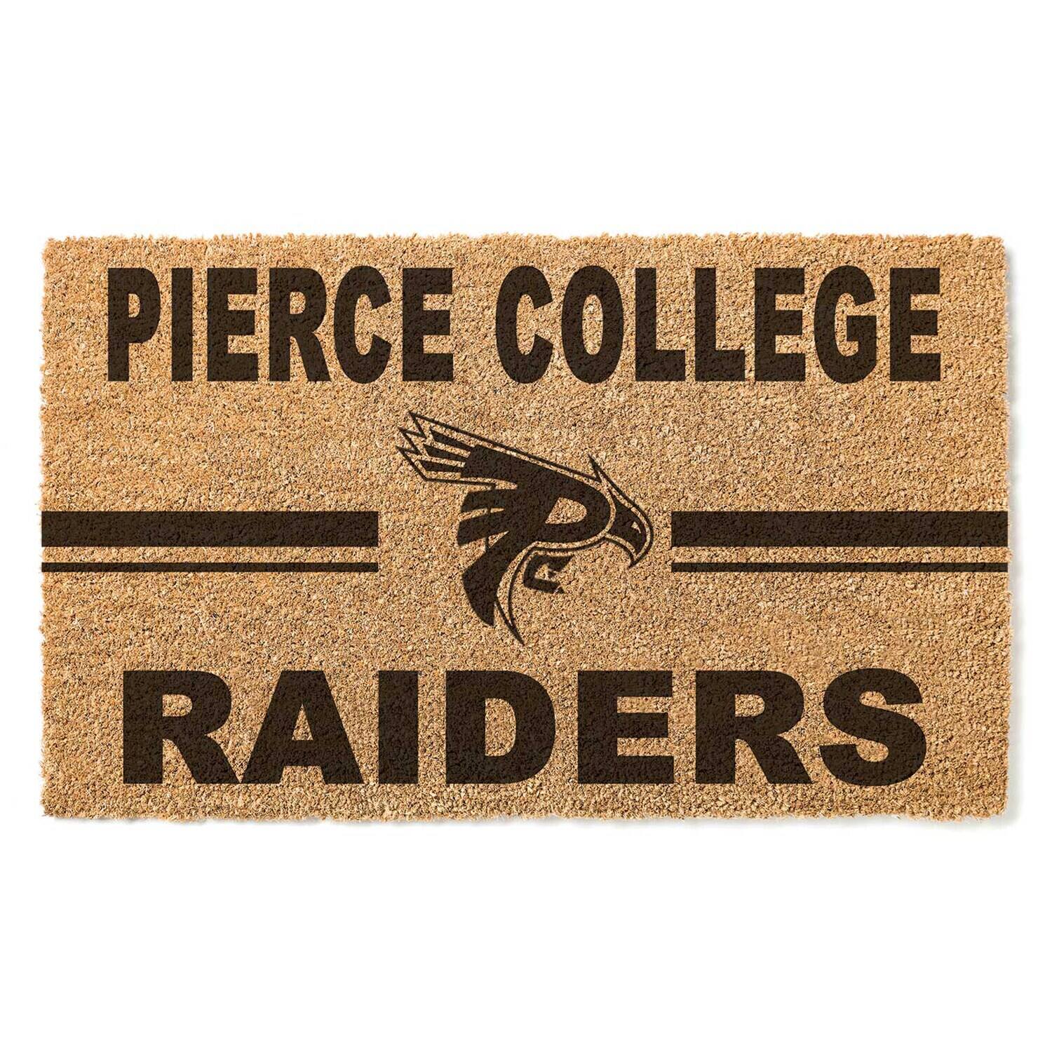 Jardine Pierce College Raiders 18" x 30" Team Logo Doormat Brown ...