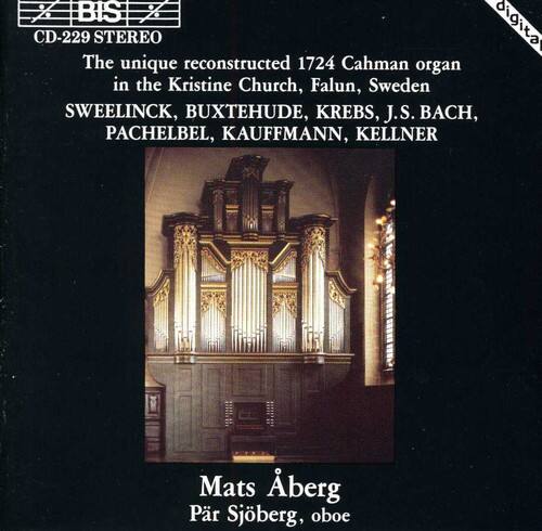 Mats berg Works for Organ Performed on Reconstructed 1724 COMPACT DISCS ...