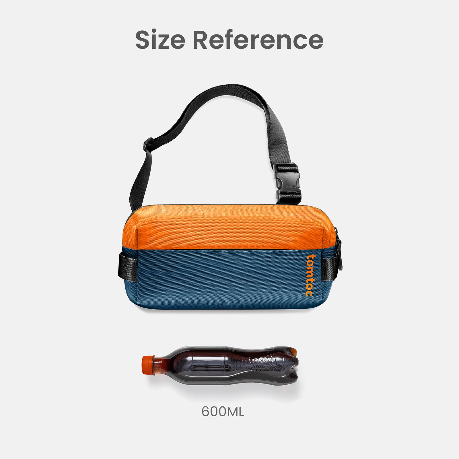 tomtoc Explorer T21 EDC Sling Bag, Compact Crossbody Bag Minimalist ...