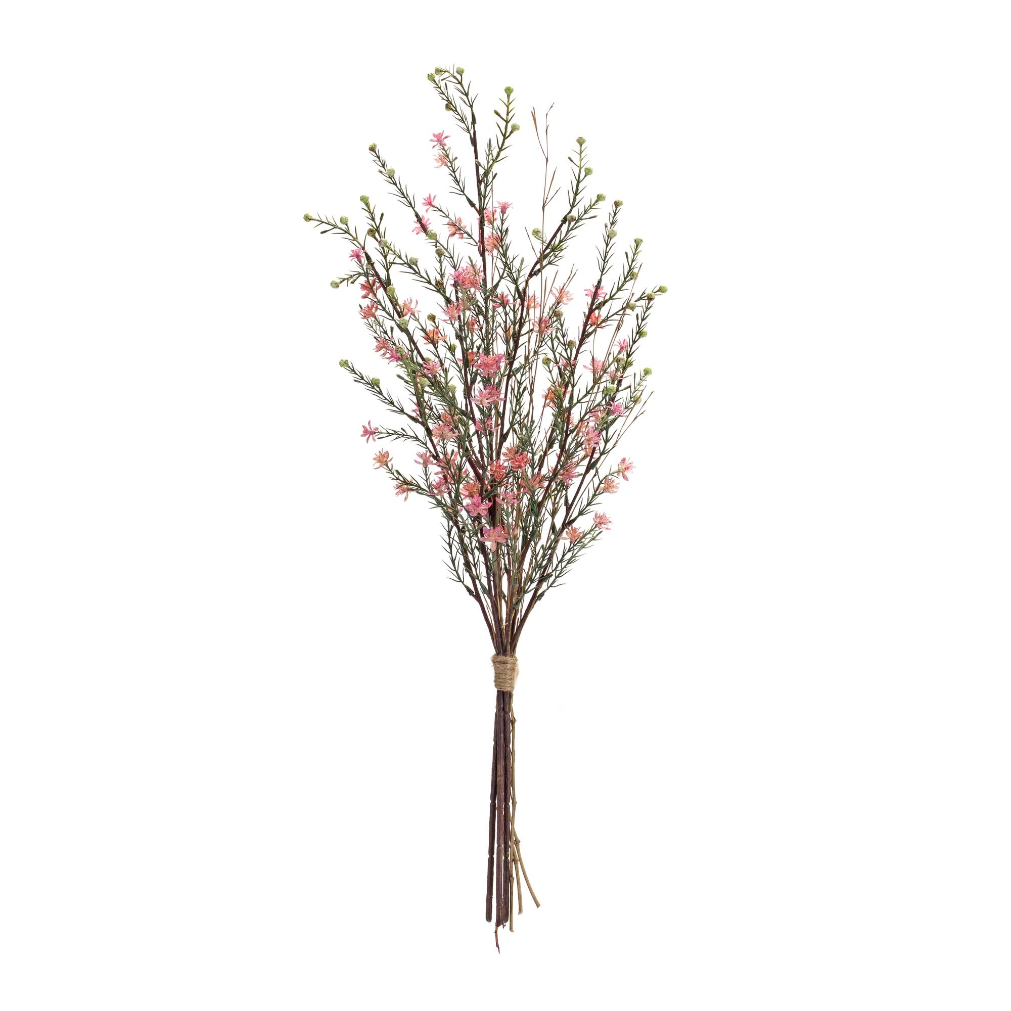 BreeBe Leptospermum Flower Bundle (Set of 6) Green, Pink 85830DS - Best Buy