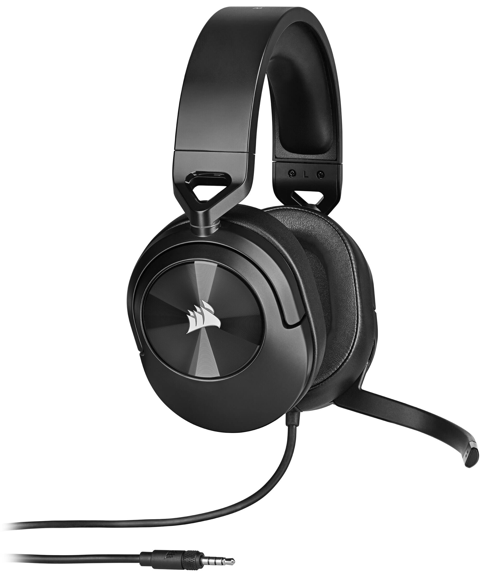 Customer Reviews: CORSAIR HS55 SURROUND Wired Gaming Headset for PC, PS5, PS4 Black CA-9011265 ...